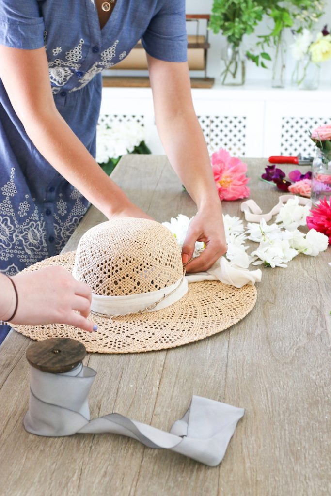 Floral Sun Hat - Monika Hibbs