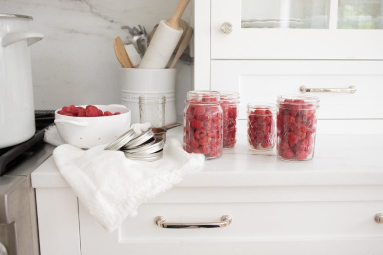 How To Can Raspberries - Monika Hibbs