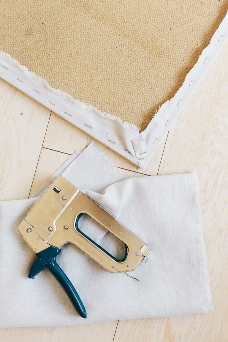 DIY Linen Pin Board - Monika Hibbs