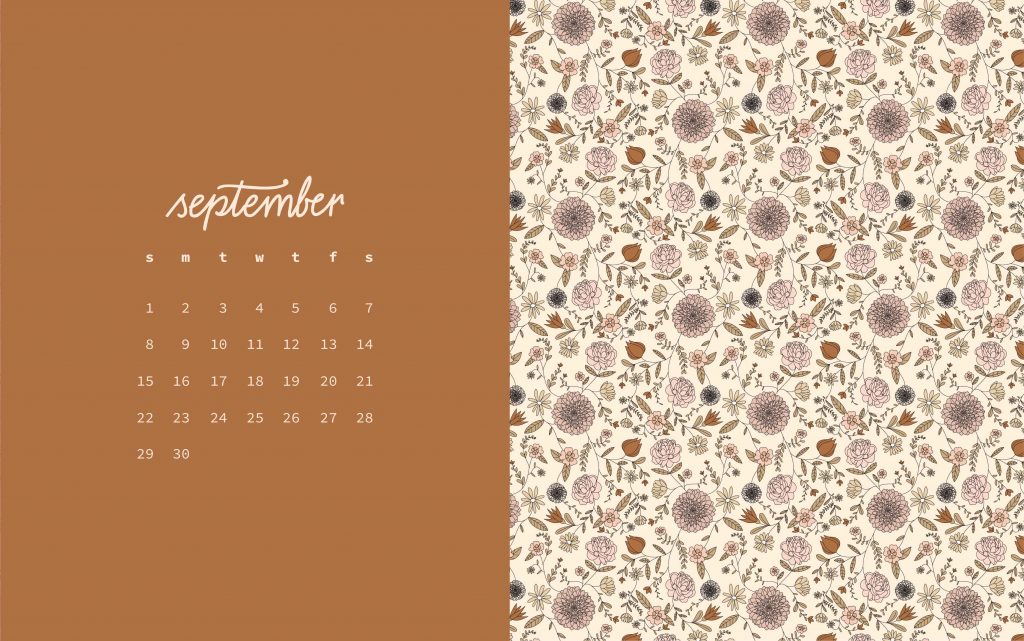 September Desktop Calendar-01 - Monika Hibbs