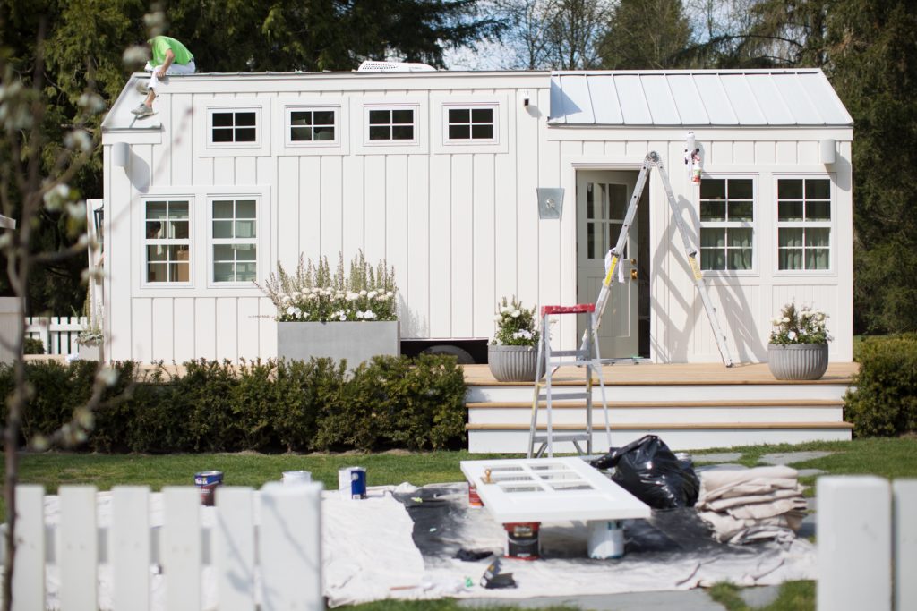 Tiny Home Paint Refresh plus Painting Tips! - Monika Hibbs