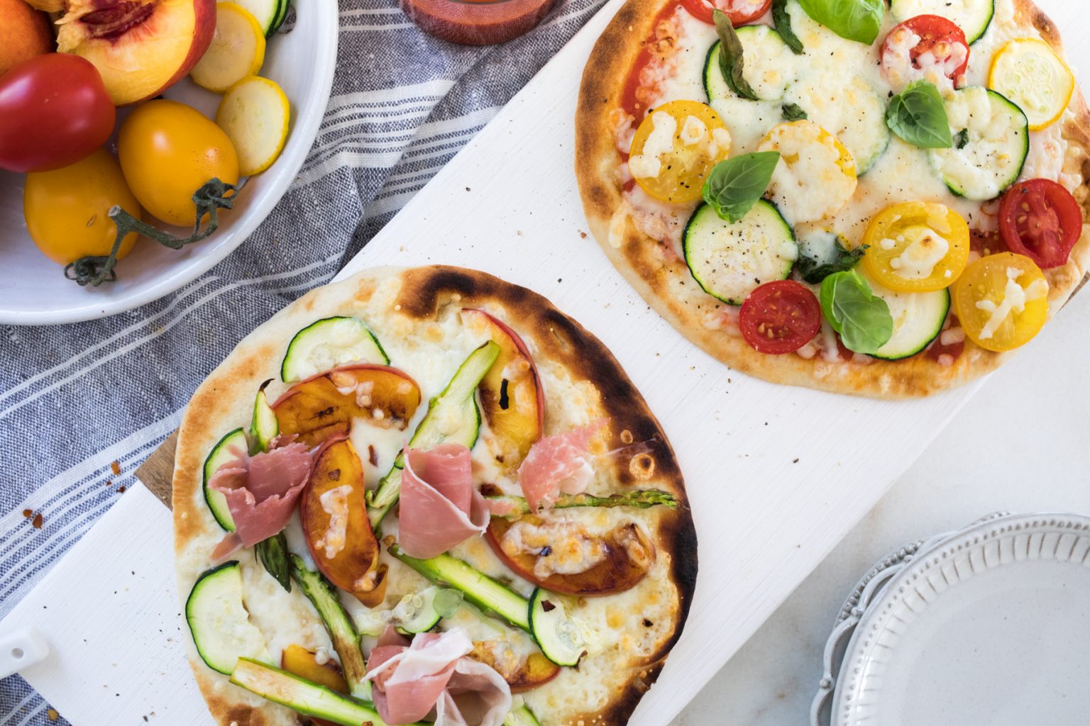 Summer Flatbreads - Monika Hibbs