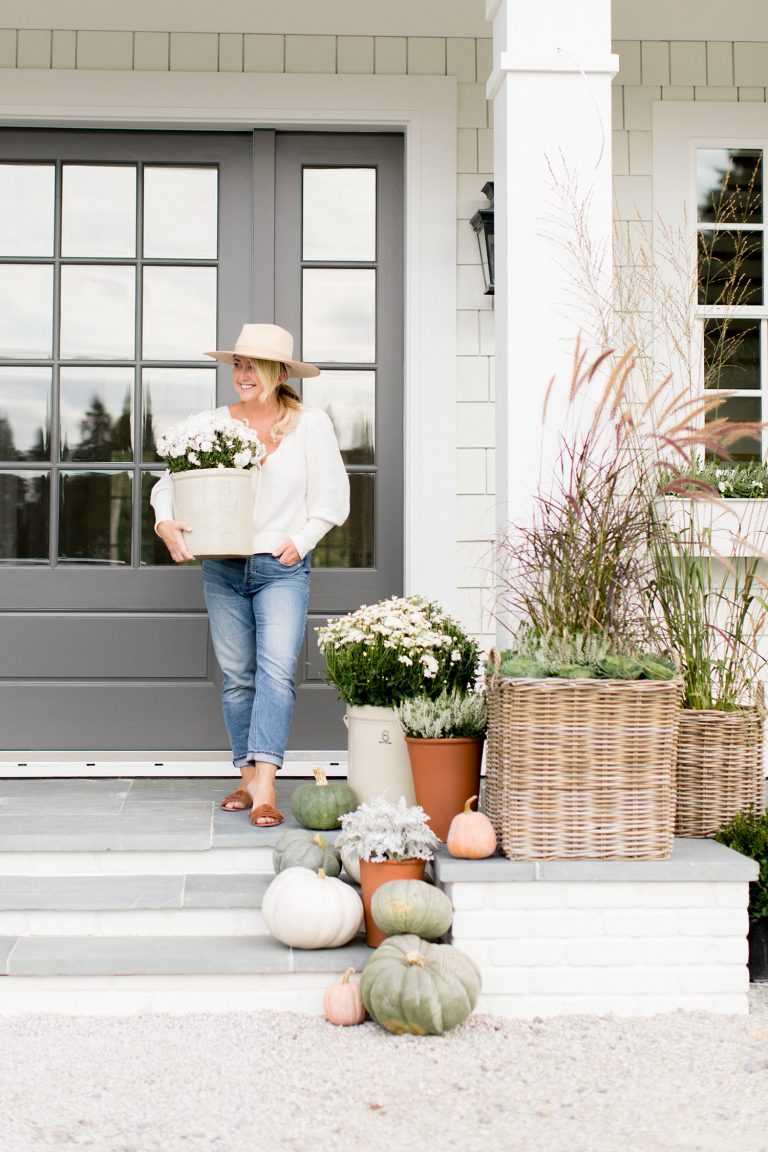 Fall Porch Planting - Monika Hibbs
