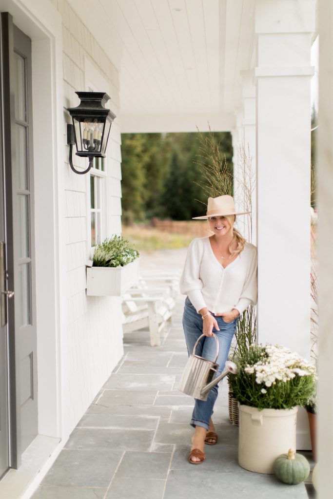 Fall Porch Planting - Monika Hibbs